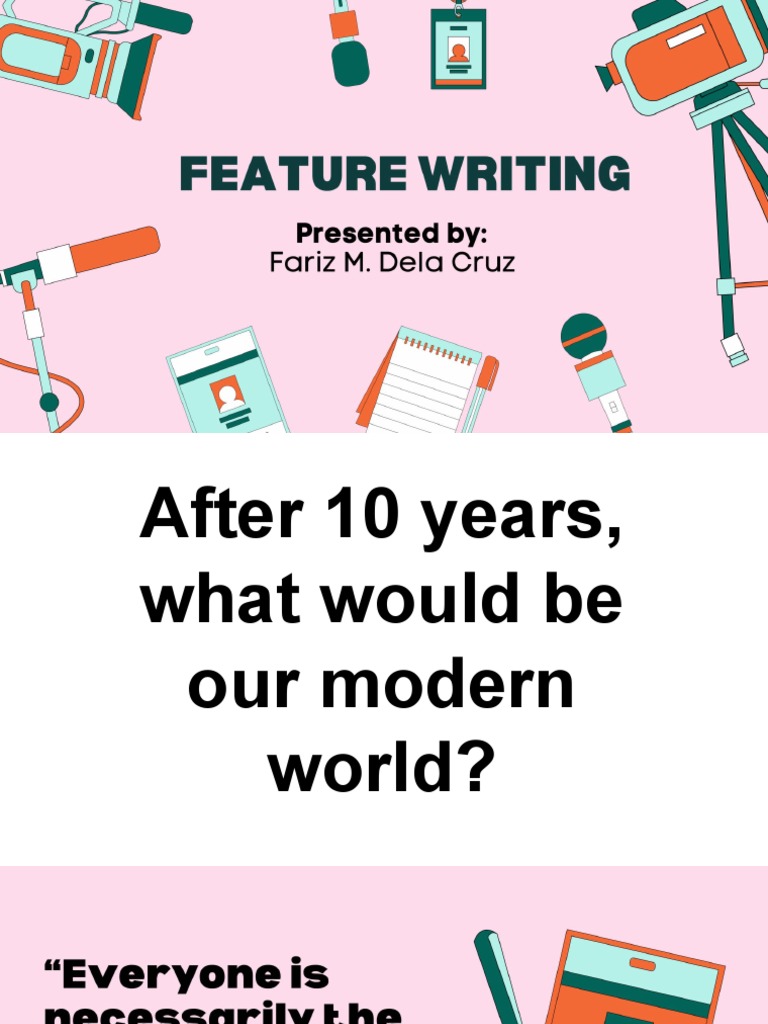 Feature Writing Dspc 2023 Pdf