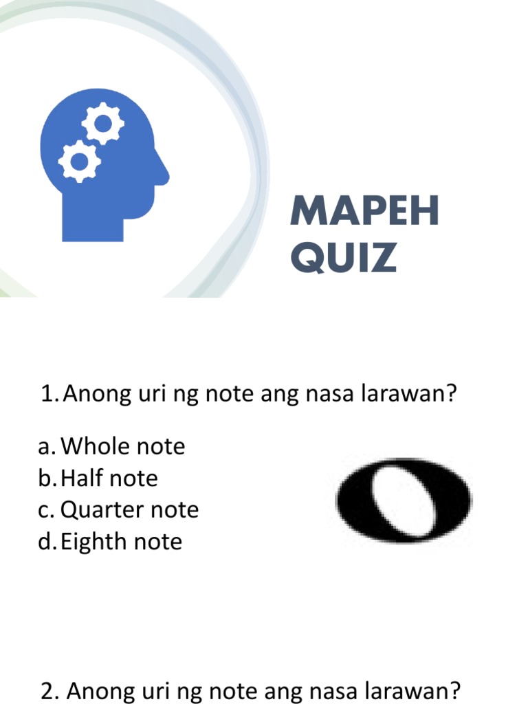 Mapeh Quiz 1st | PDF