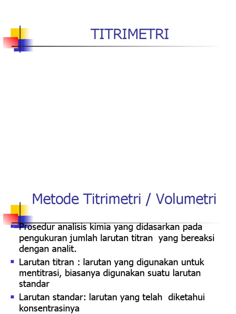Titrasi | PDF