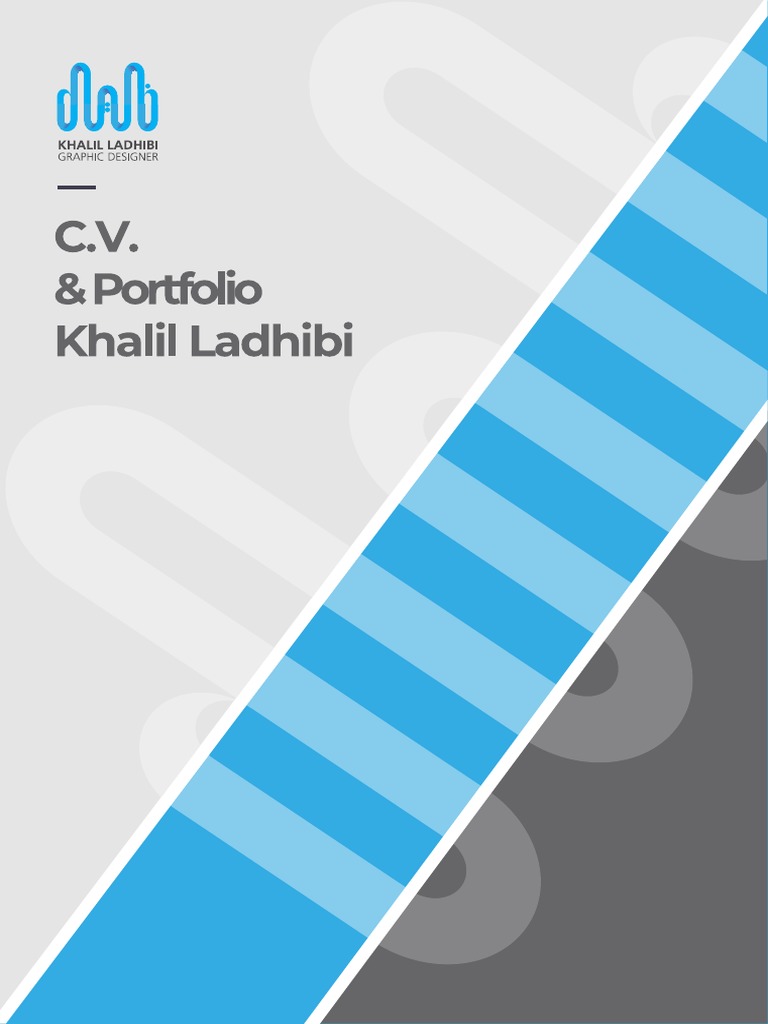 Khalil Ladhibi - CV&Portfolio | PDF | Communication | Marketing