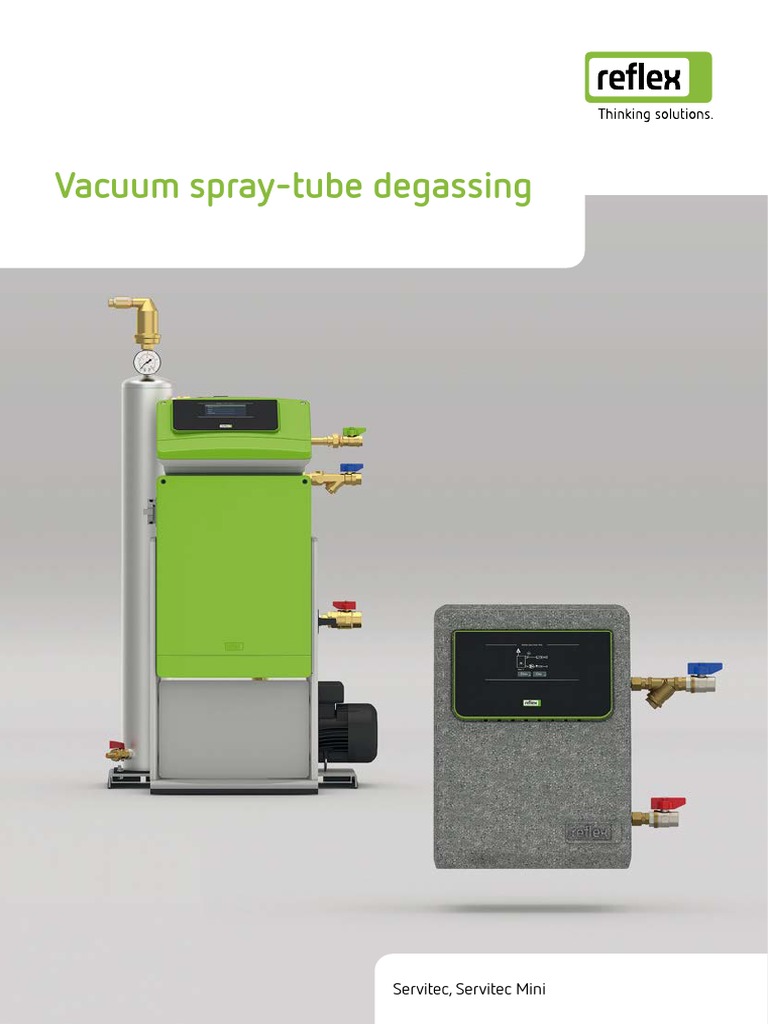 Reflex - Degassing - Systems - Tach Khi Chan Khong | PDF | Water | Gases