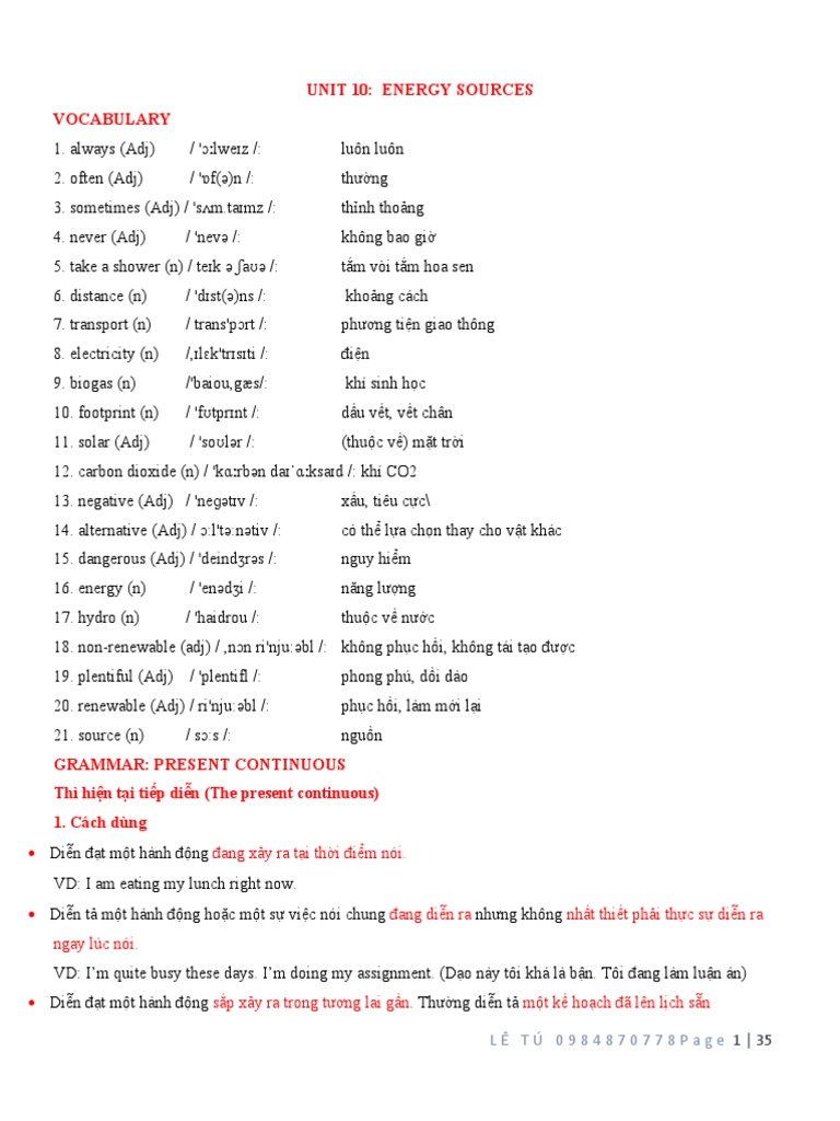 Unit 10 Global 7 GV | PDF