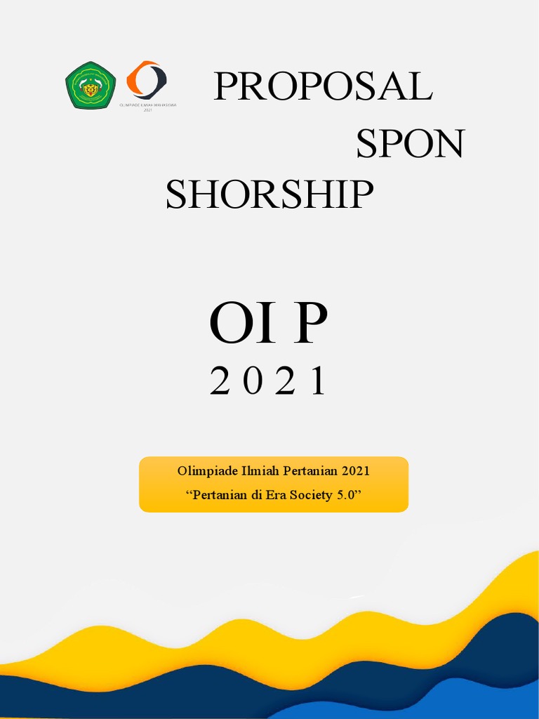 Proposal Oip 2020 | PDF