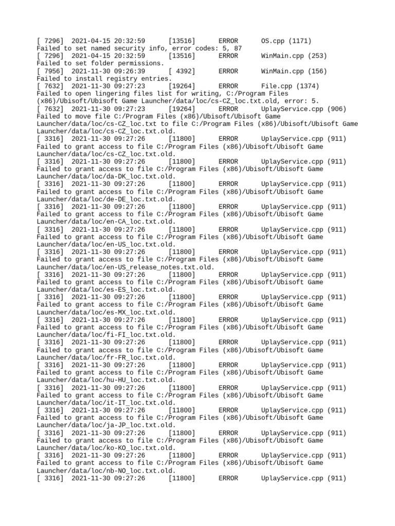 Service Log | PDF | Text File | Data