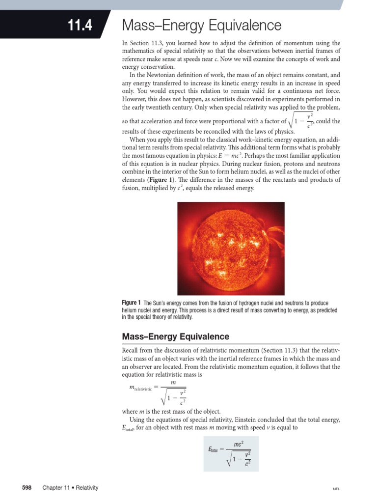 Phys12 c11 11 4 | PDF | Electronvolt | Mass