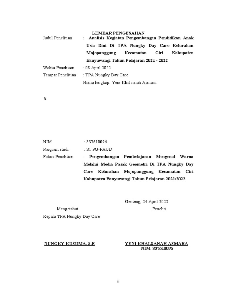 Analisis KB Ria | PDF