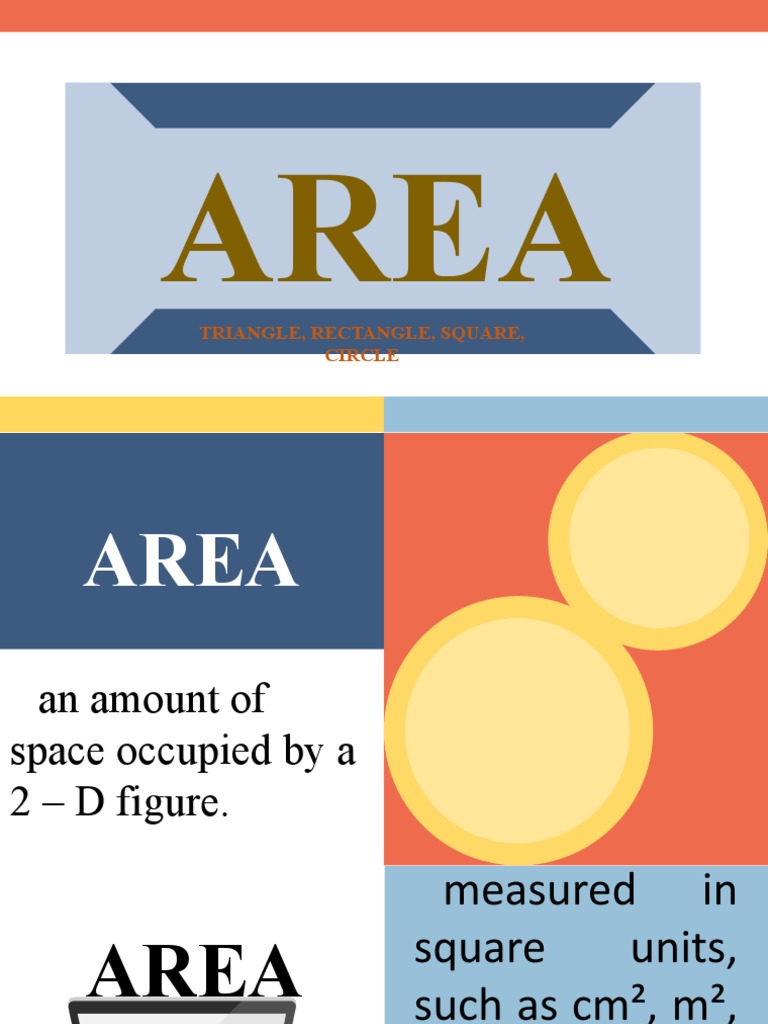 AREA | PDF | Area | Circle