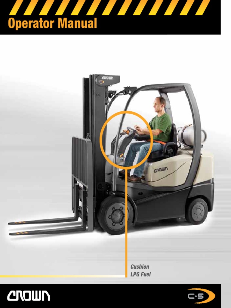 Crown C5 Cushion Forklift | Download Free PDF | Forklift | Truck