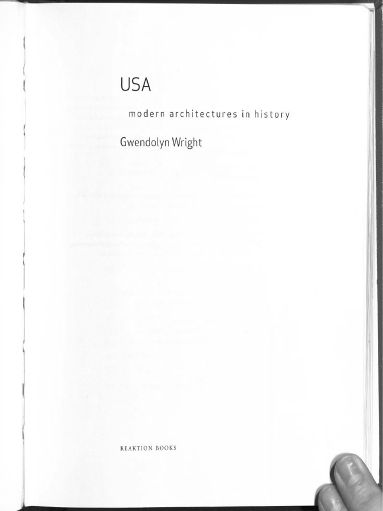 Wright, Gwendolyn USA Chapter 1 | PDF