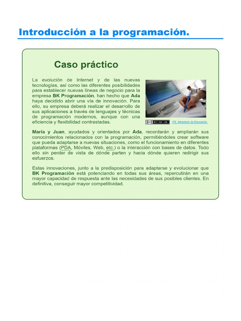 Introducción A La Programación. | PDF Introducción A La Programación. | PDF