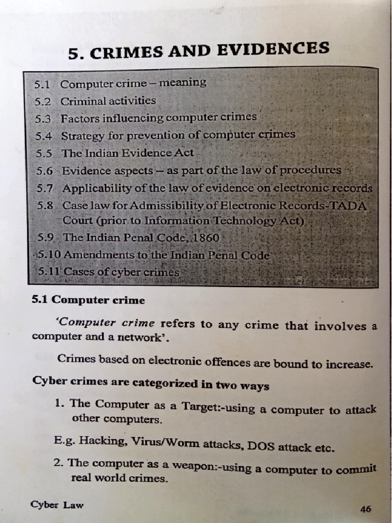 Cyber Law Book | PDF