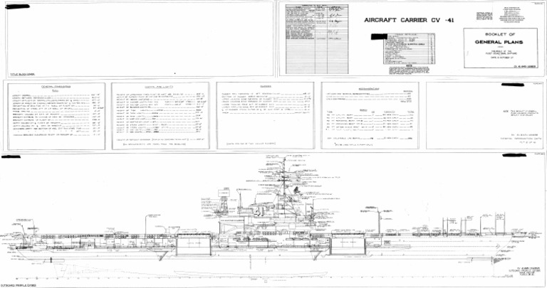 CV 41 Uss Midway Blueprints | PDF