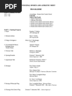 Letter For Intramurals 1 | PDF | Athletic Sports | Leisure