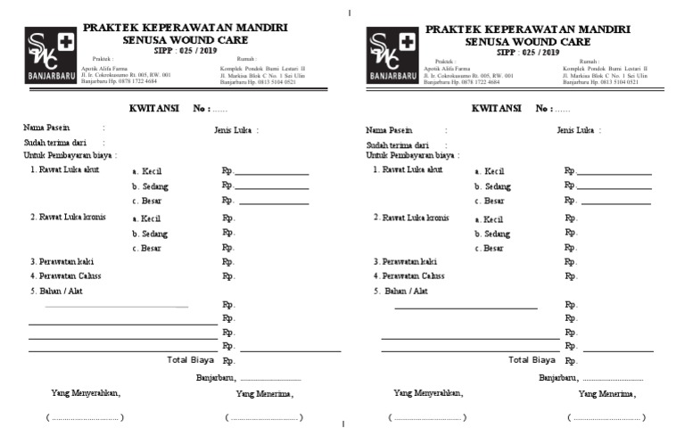 KWITANSI SWC Bebas Edit | PDF