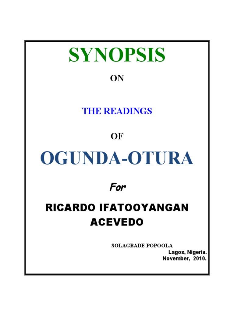 Ogunda Otura | PDF