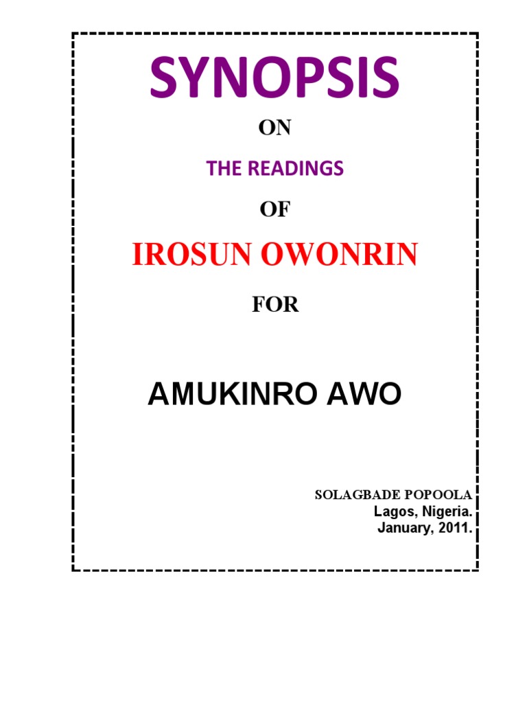 Irosun Owonrin Comp | PDF