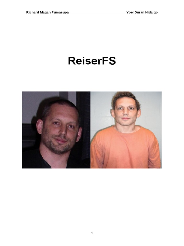 ReiserFS: Características y Críticas | PDF | Software del sistema ...