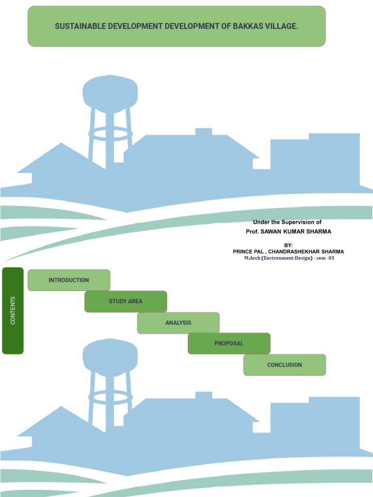 bakkas development ppt | PDF | Sustainability | Rural Area