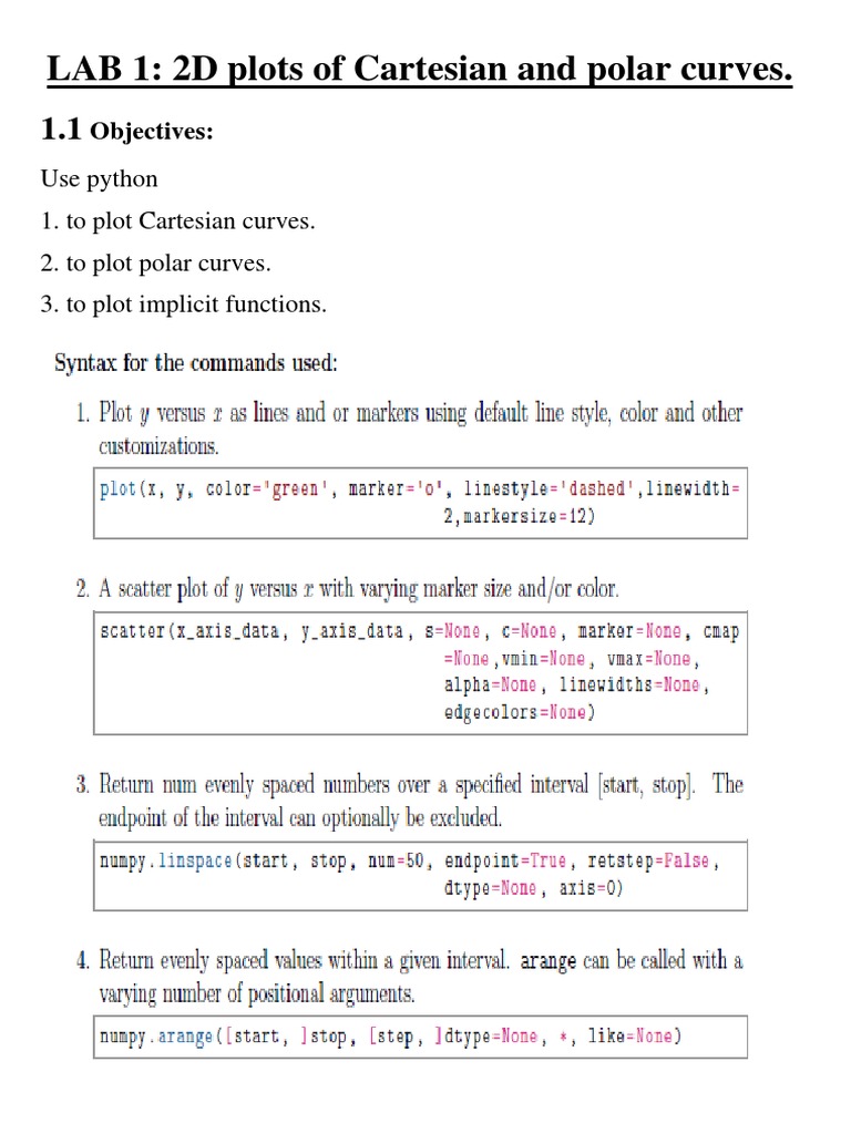 Lab 1 | PDF | Exponential Function | Function (Mathematics)