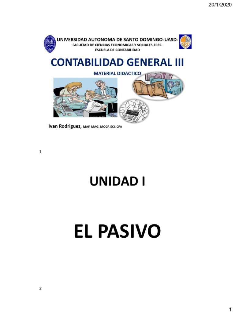 Material Didactico Contabilidad III | PDF | Interés | Compartir (Finanzas)