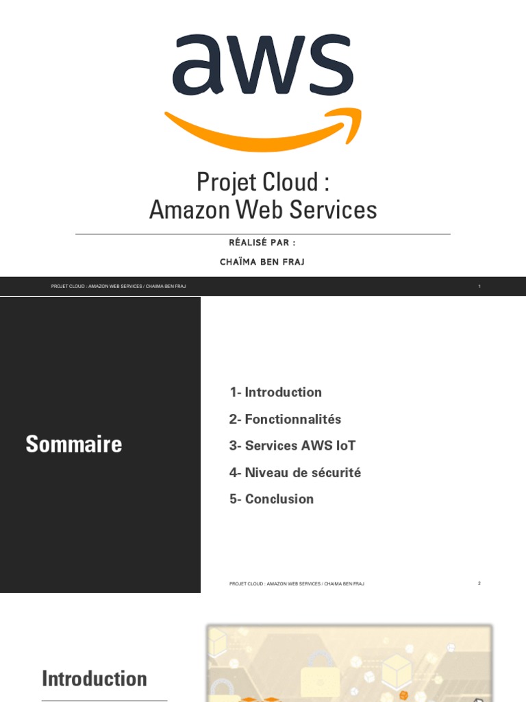 Projet Cloud-Chaima Ben Fraj | PDF | Amazon Web Services | Cloud computing