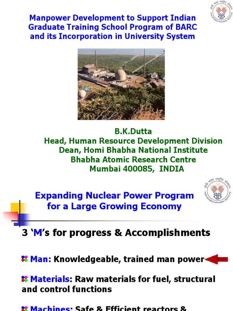 BARC Training Courses | PDF | Physical Sciences