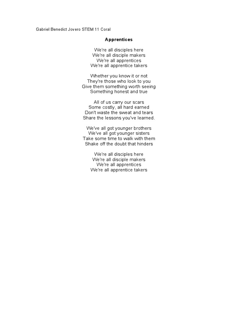 Perdev Perf Task Poem | PDF