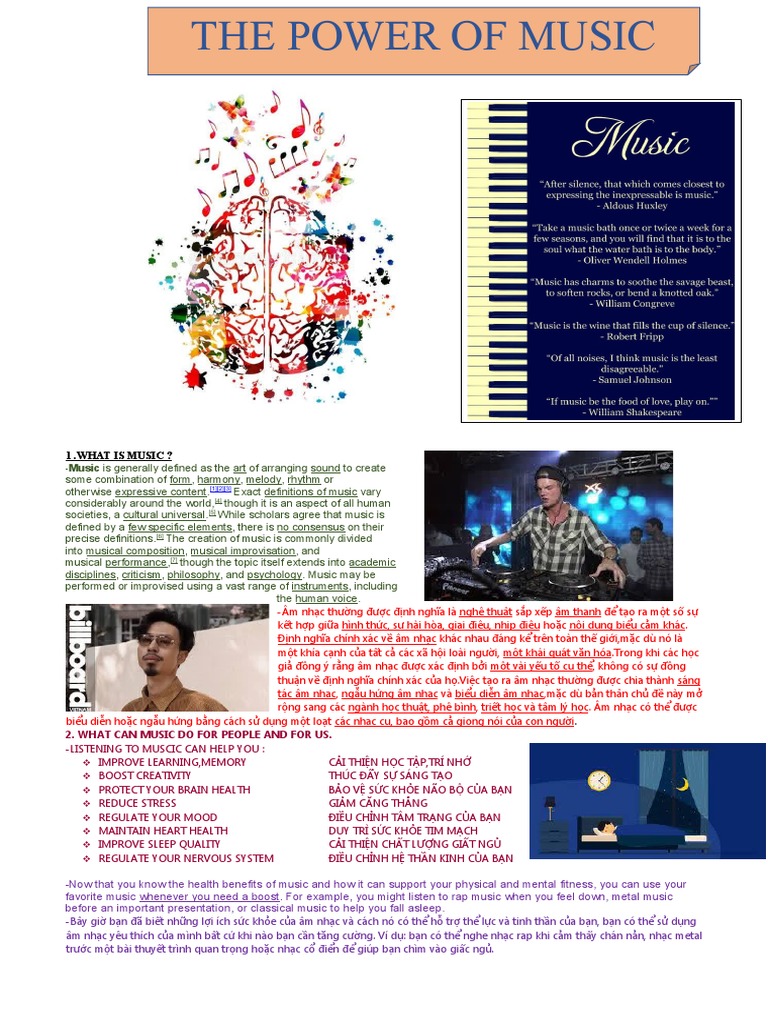 Power of Music | PDF