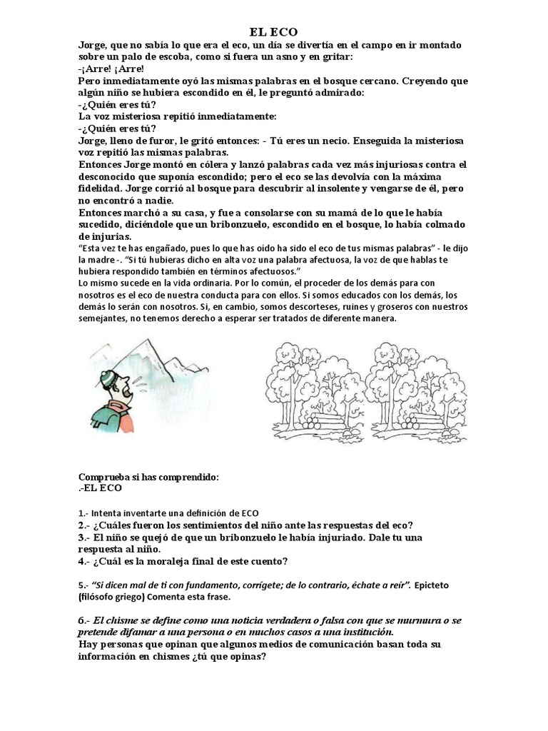 EL ECO Lectura | PDF