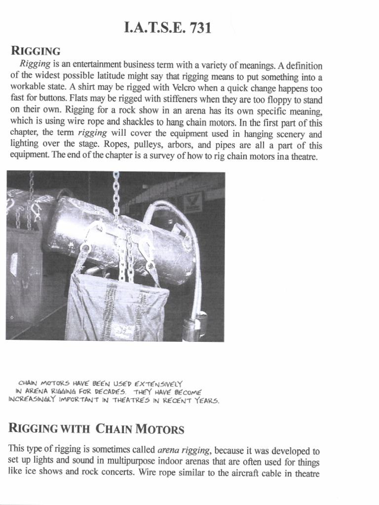 Rigging Stage 018348afd8 | PDF