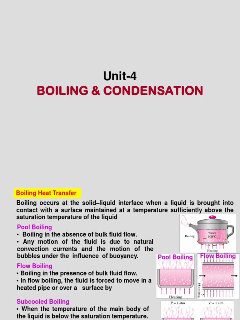 Unit-4 2 | PDF | Boiling | Heat Transfer