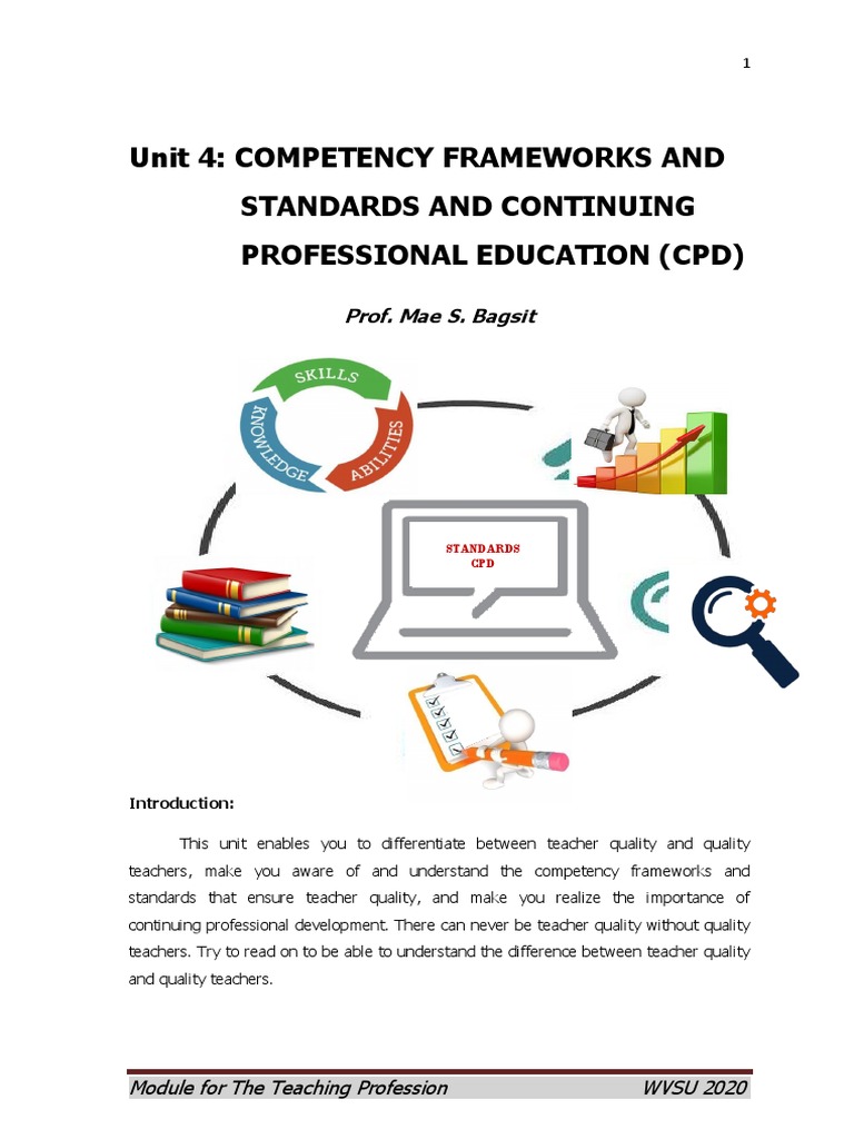 ED 201 Module (Unit 4) | PDF | Teachers | Learning