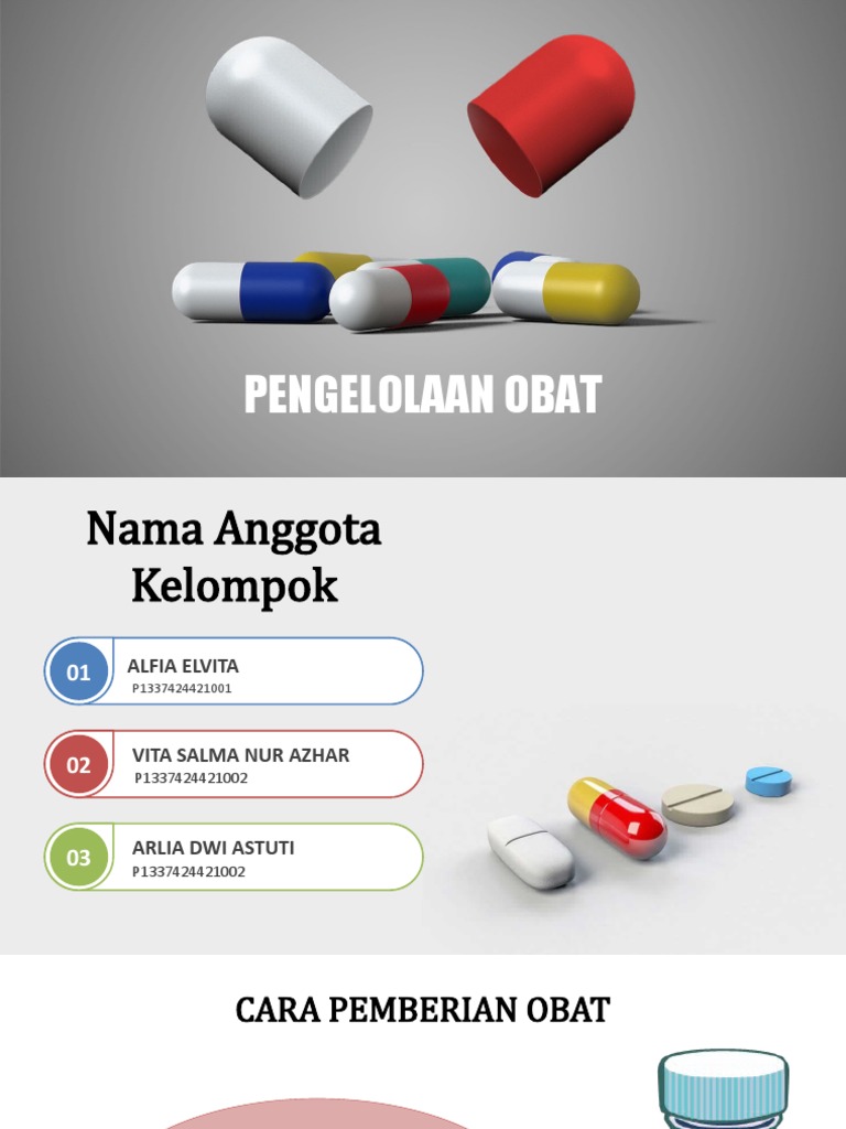 Kel 1 Cara Penyimpanan Obat | PDF