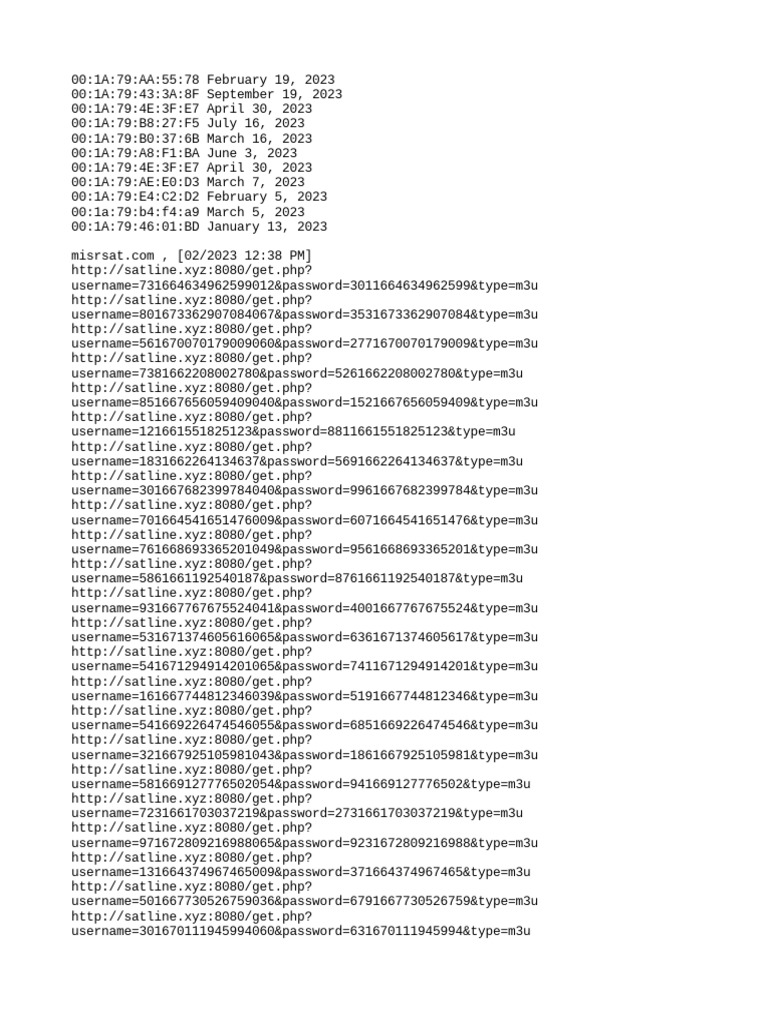 2000 Codes Xtream IPTV - 2023 VIP Premium Date 2-2023 Group - 12 | PDF