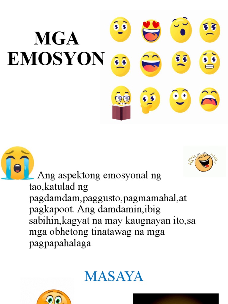 Mga Emosyon | PDF