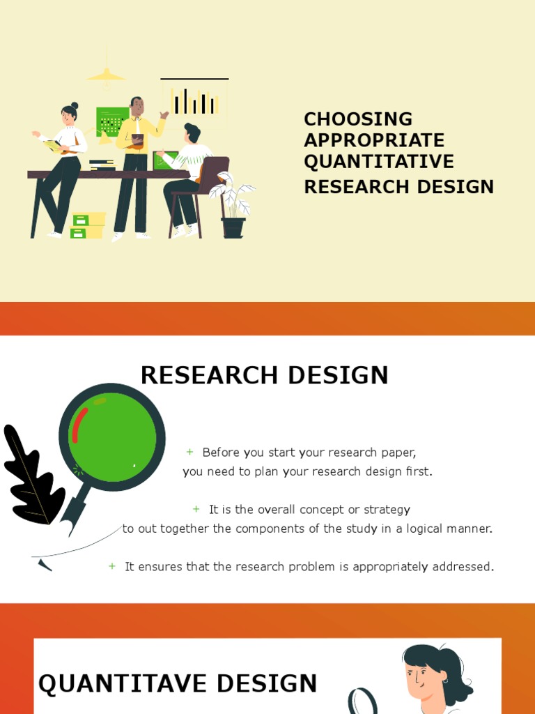 Choosing Appropriate Quantitative Research Design | PDF