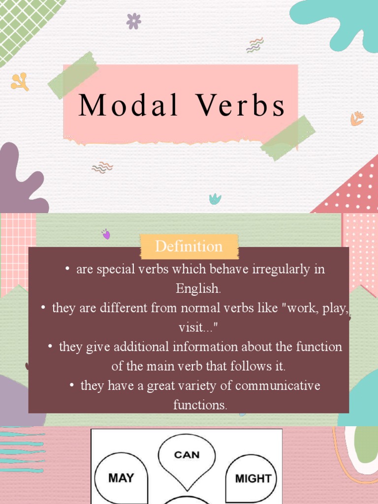 Modal Verbs | PDF