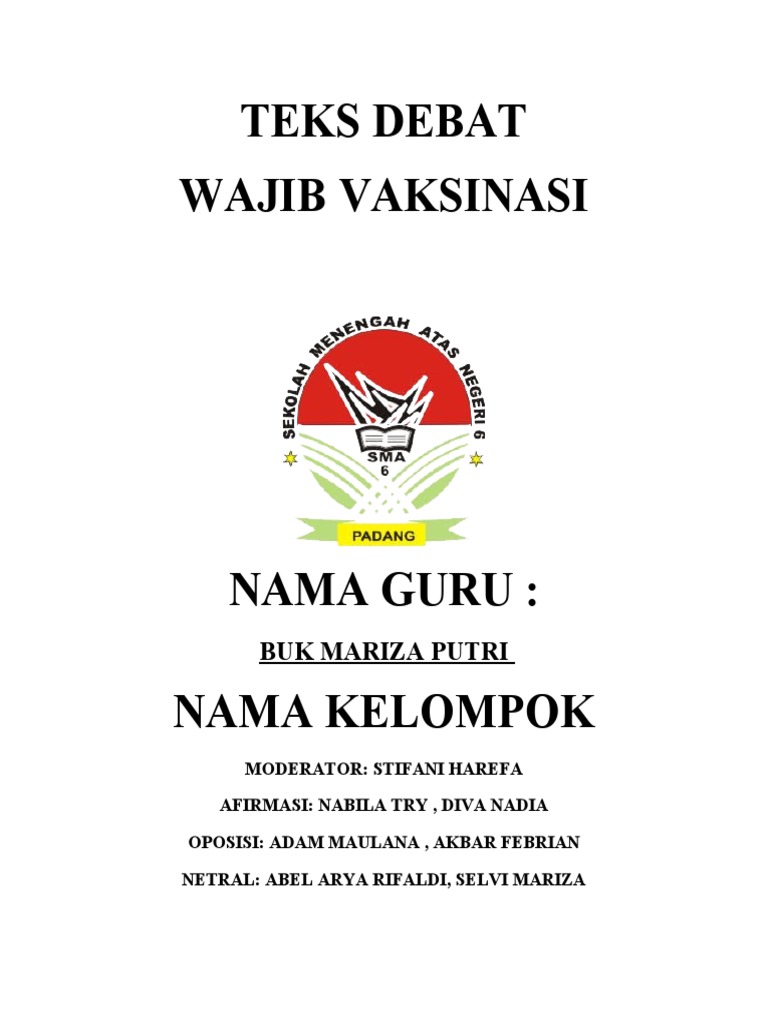 Debat Wajib Vaksinasi COVID-19: Pro dan Kontra | PDF