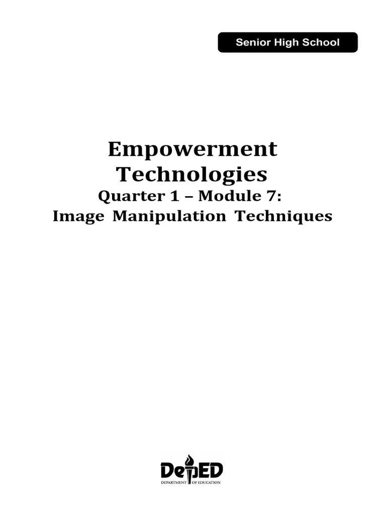 Image Manipulation Techniques in PicsArt | PDF | Image Editing | Imaging