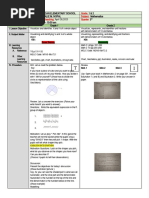 Lesson Plan in Mathematics 3 | PDF | Fraction (Mathematics) | Teaching
