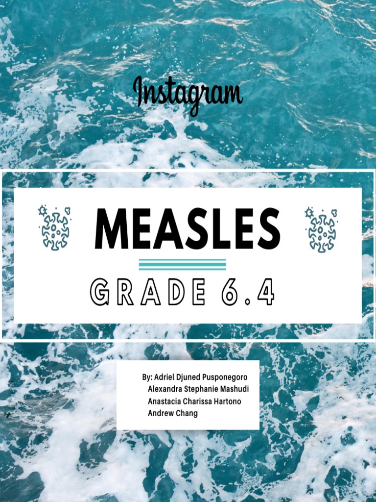 Measles Science Project Pdf
