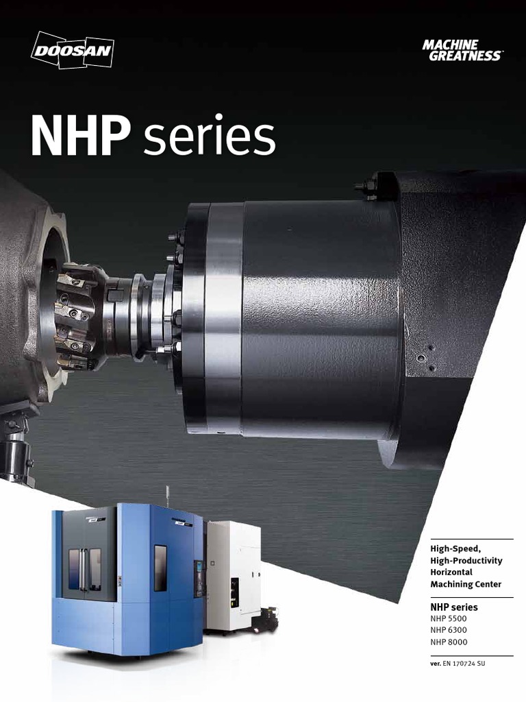 Doosan NHP Series Machining Centers Guide | PDF | Machining ...