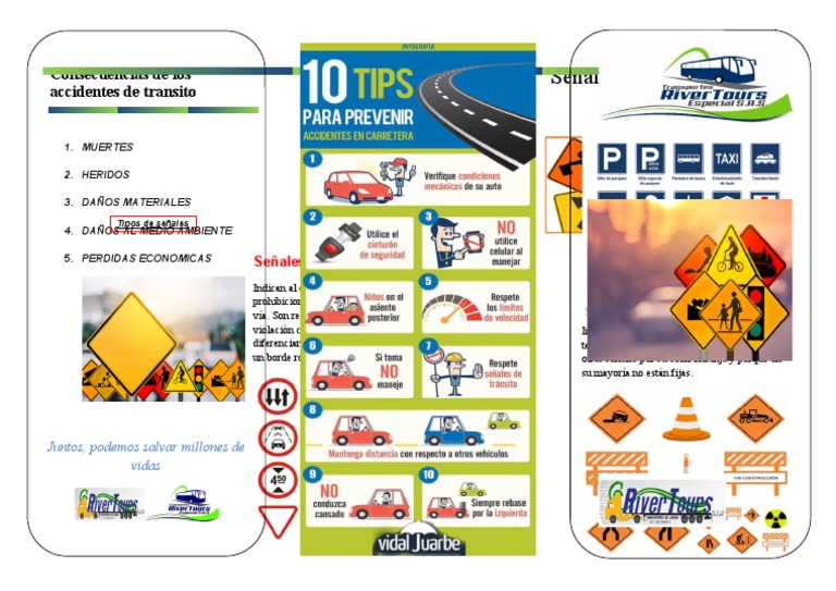 Campaña de Seguridad Vial Folleto | PDF
