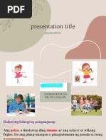 Uri NG Pang-Abay (Kondisyonal, Kusatibo, Benepaktibo) - 1 | PDF