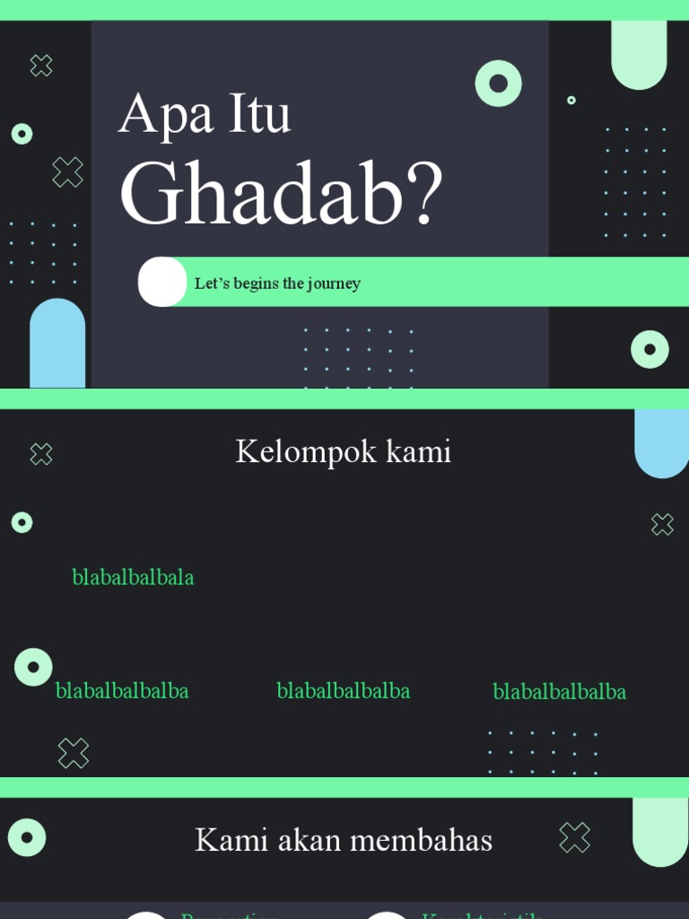 Presentasi Ghadab | PDF | Gaya Hidup