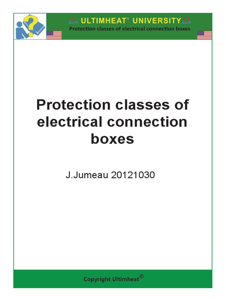 Protection Classes of Electrical Connection boxesEN20140218 | PDF ...