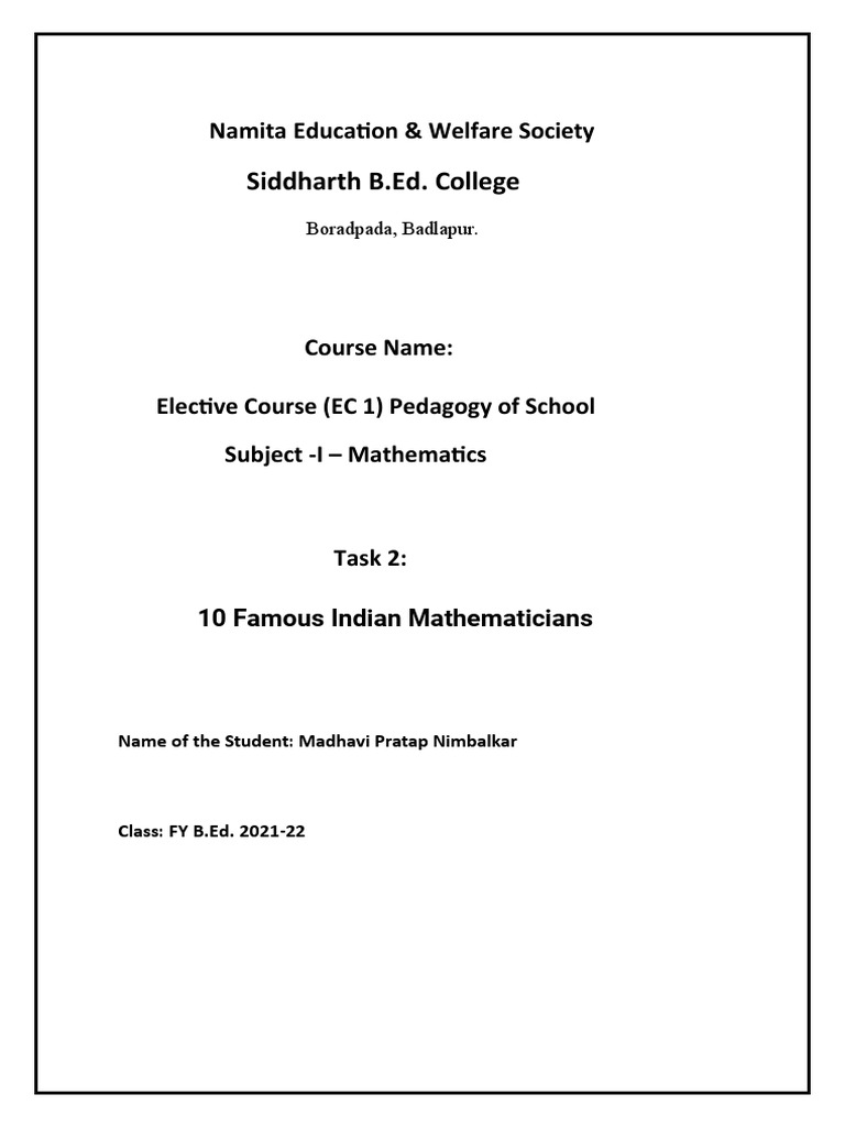 10 Math Scientist | PDF | Mathematics | Pi