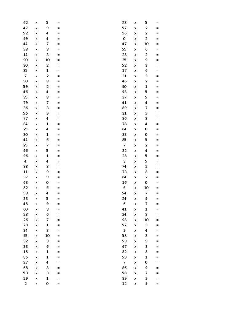 Kopfrechnen Schwer 20.02.2023 - 03 | PDF