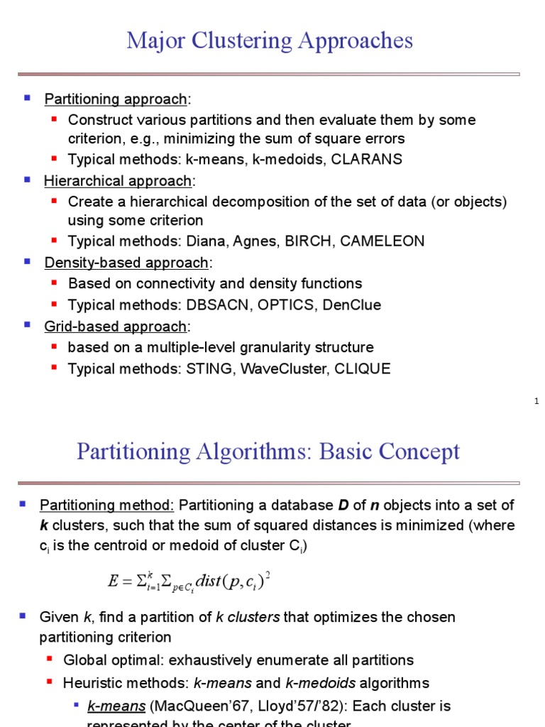 Clustering Partition Hierachy | PDF | Cluster Analysis | Computer Programming