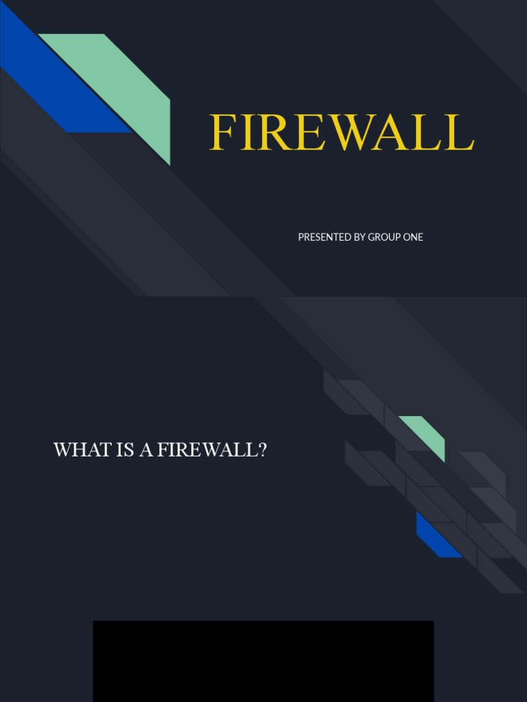 FIREWALL | Download Free PDF | Firewall (Computing) | Computer Network